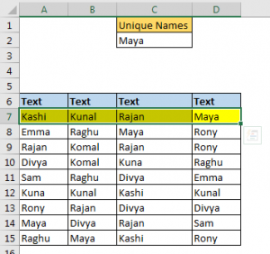 How To Highlight Row in Excel if Row Contains Specific Text