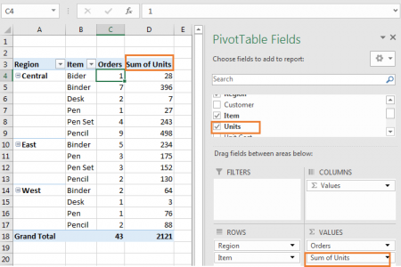 How to create pivot tables in Excel