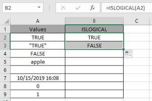 How to use the ISLOGICAL Function in Microsoft Excel