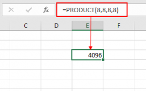 Multiplication in Excel