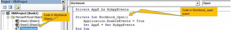 Embedded Chart Events Using Vba In Excel
