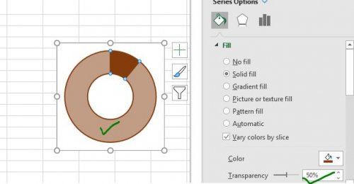 How to Create Circular Progress Chart in Excel