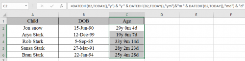 Cómo calcular los años, meses y días transcurridos a partir de una ... Cómo calcular los años, meses y días transcurridos a partir de una ...
